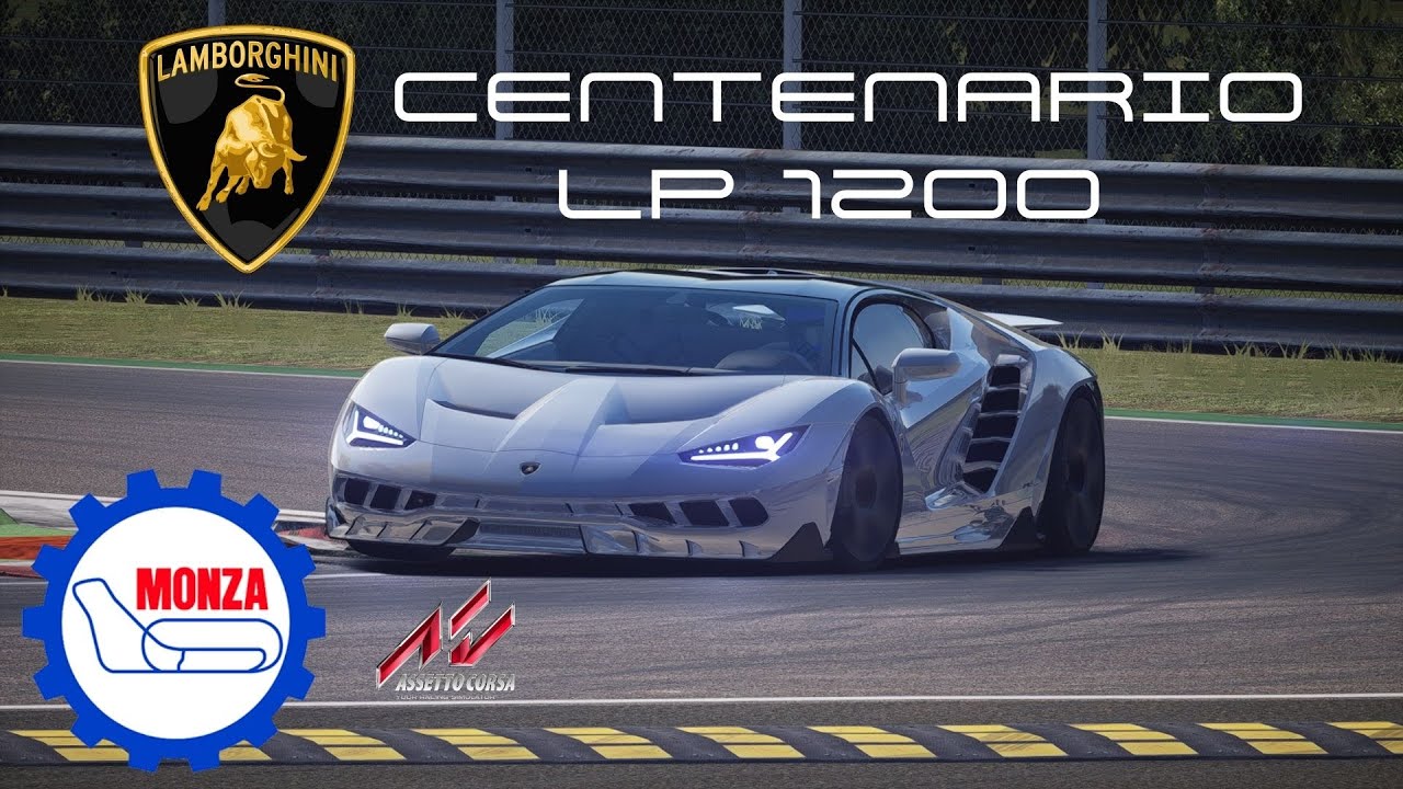 LAMBORGHINI CENTENARIO LP 1200 - MONZA - HOT LAP - AC - YouTube