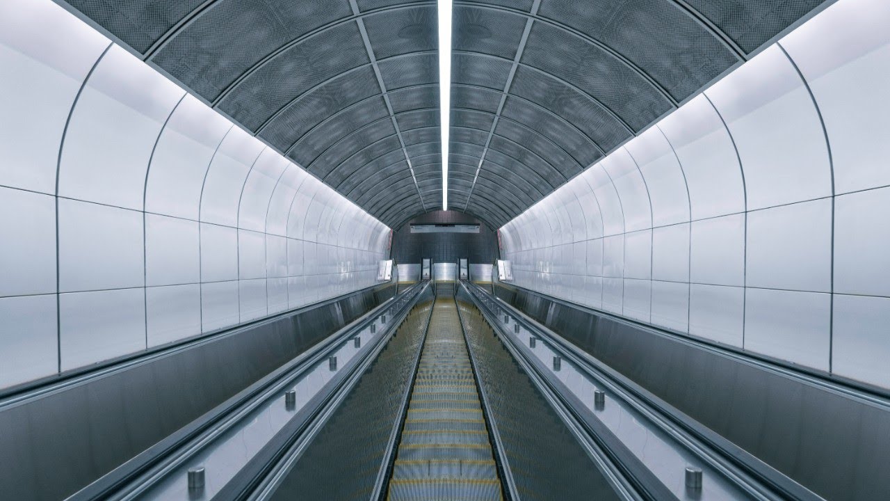Symmetrical Train Station Photography + Editing Tutorial - YouTube