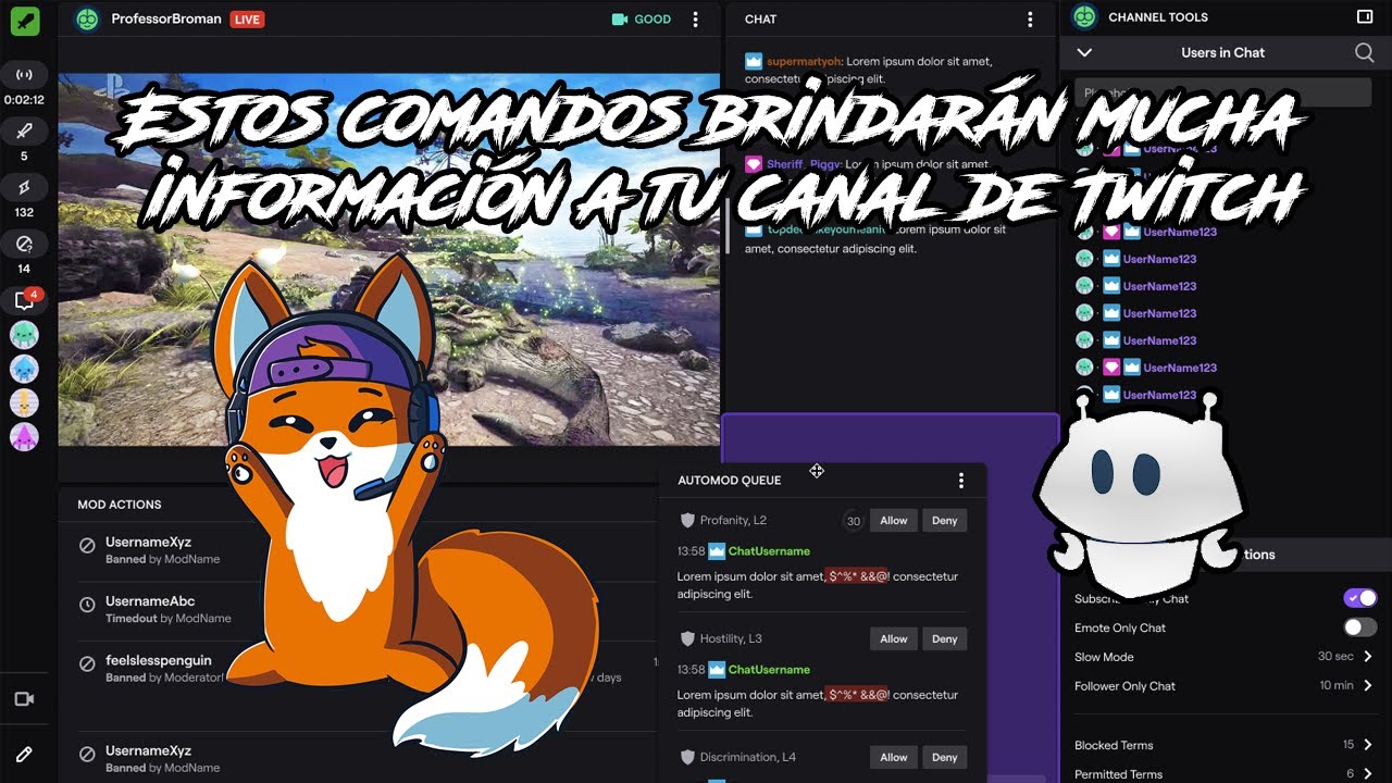 5 comandos de Nightbot útiles para Twitch - YouTube