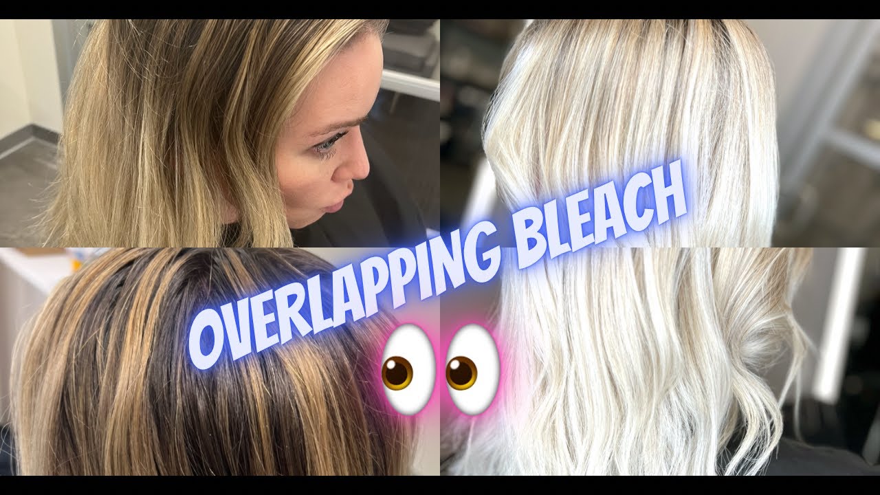 MELTING OFF HAIR| OVERLAPPING LIGHTENER AKA BLEACH! - YouTube