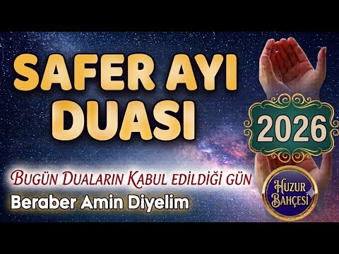 Safer Ayı Duası - Allah'ım! Bu Ayda Bize Bereket Ver