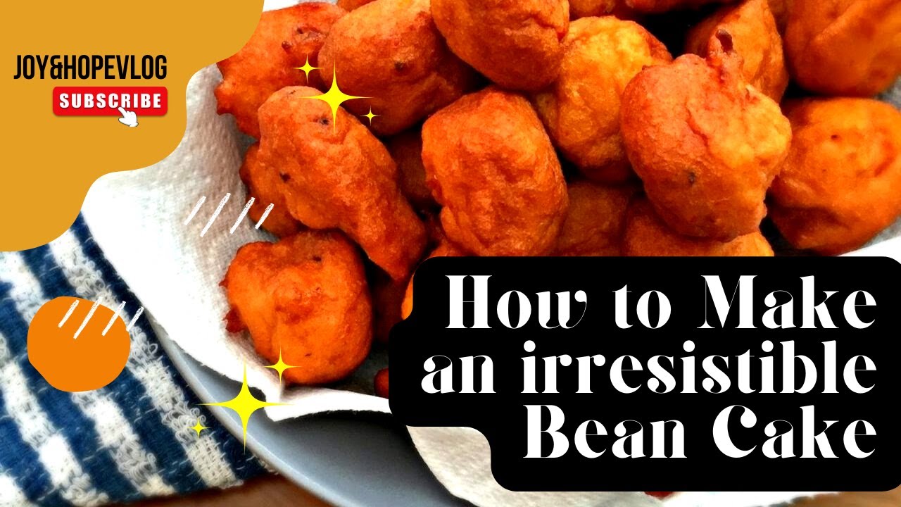 How I Make an Irresistible Bean Cake!! By adding Eggs to my Bean Cake ...