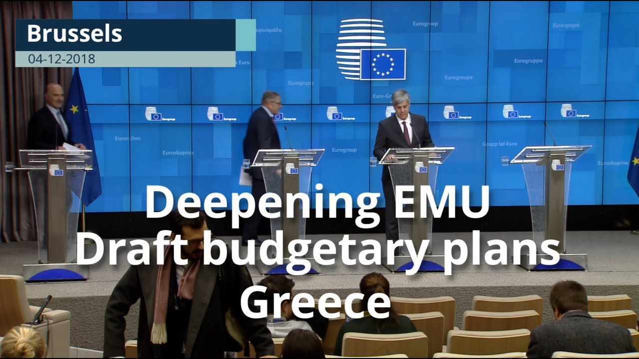 Eurogroup meeting highlights - YouTube