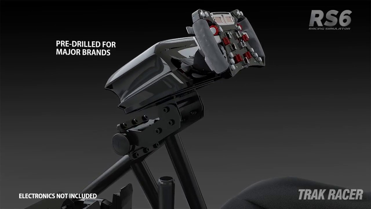 SIMULATORE POSTAZIONE DI GUIDA TRAK RACER RS6 MACH 2 - YouTube
