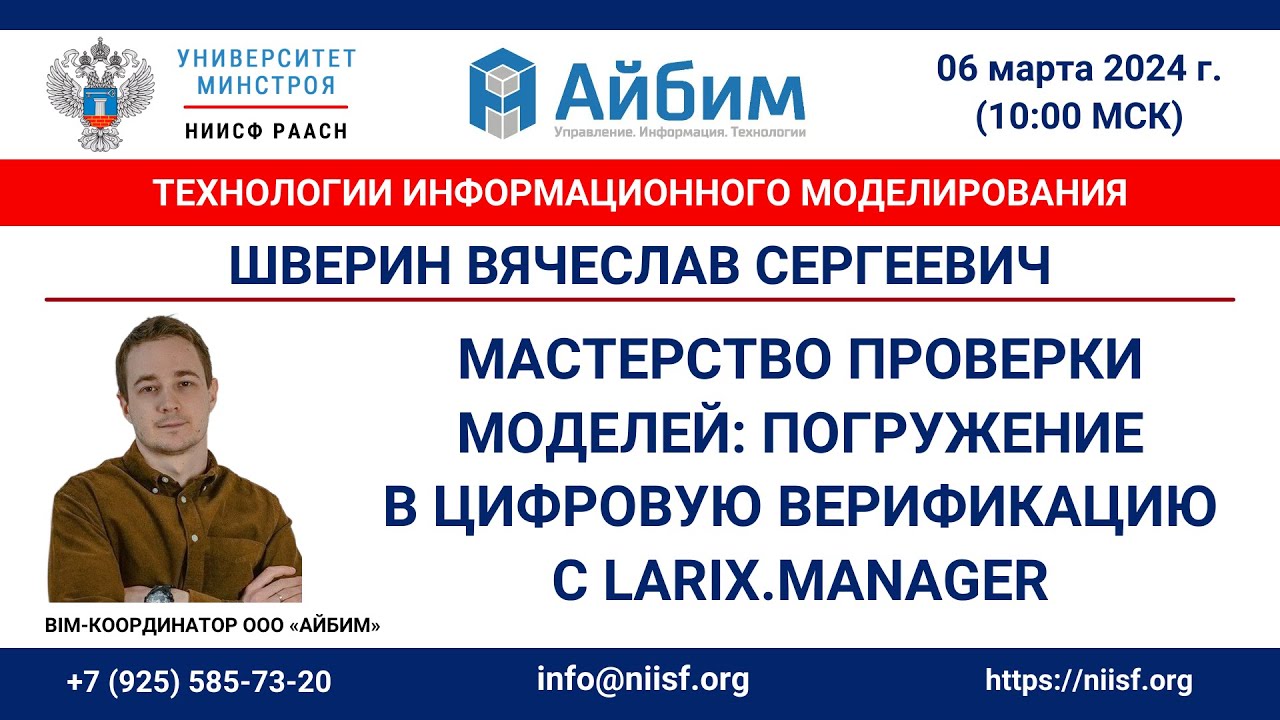 Шверин В. С. Мастерство проверки моделей: Погружение в цифровую верификацию с LARIX.MANAGER ...