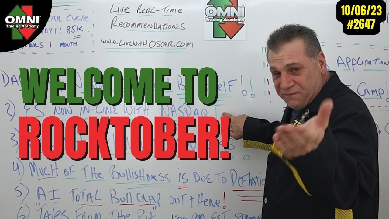 Welcome to Trading Bonds Crude Oil & Stocks in Rocktober! #2647 10/06 ...