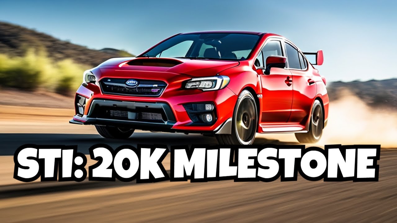 still running 20k on a 2021 WRX STI - YouTube