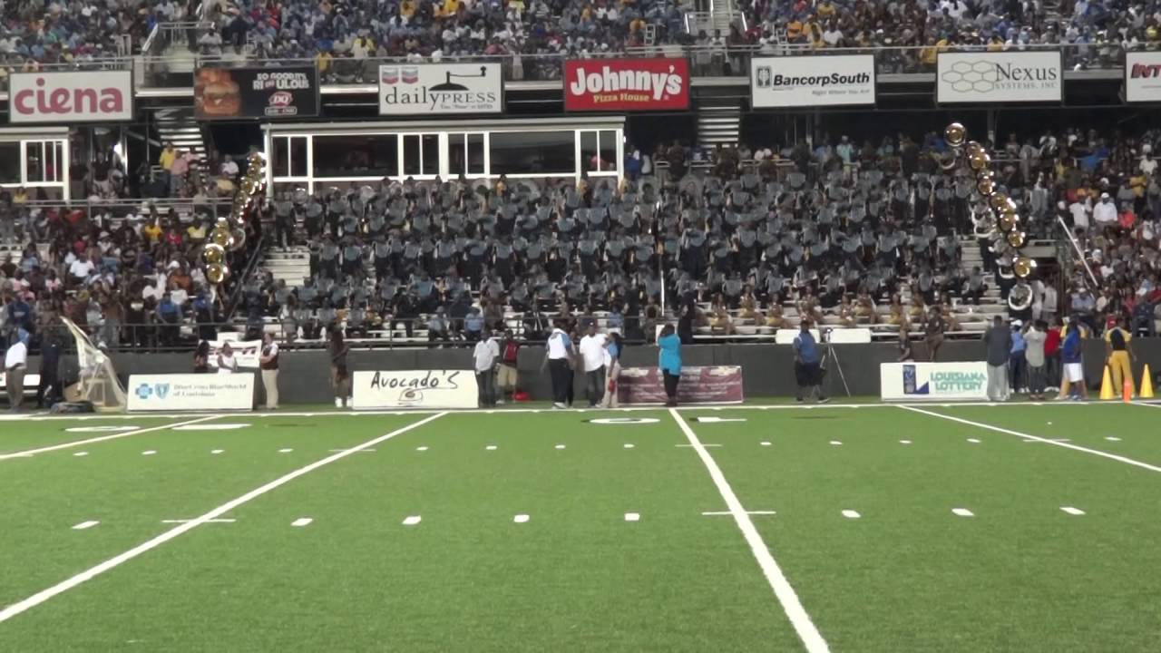 Southern University "Fight Song/Let Your Mind Be Free" vs. ULM 2016 ...