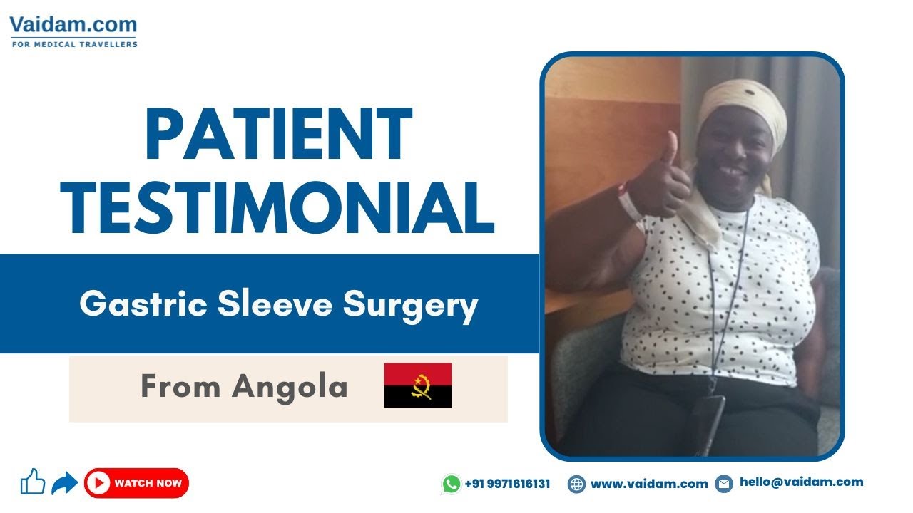 Ms. Eva from Angola gets Successful Gastric Sleeve Surgery in Turkey ...