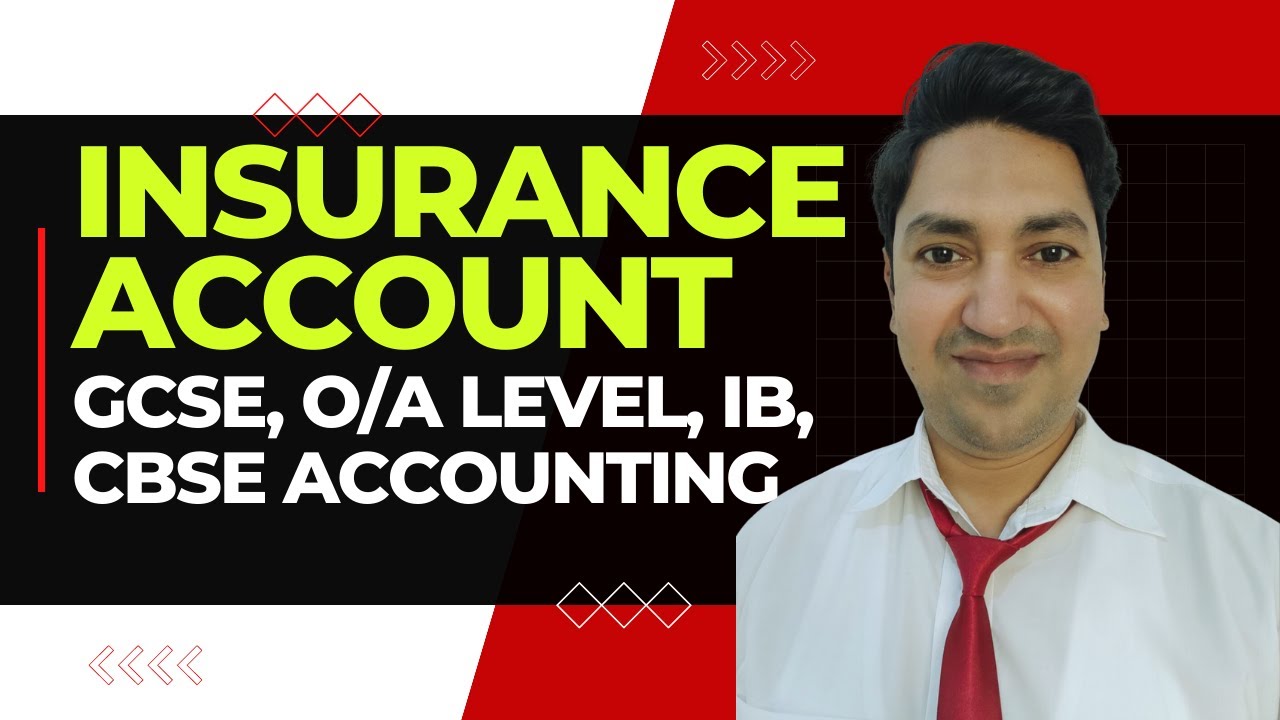 How to Prepare Insurance Account? 'T' Account Ledger - YouTube