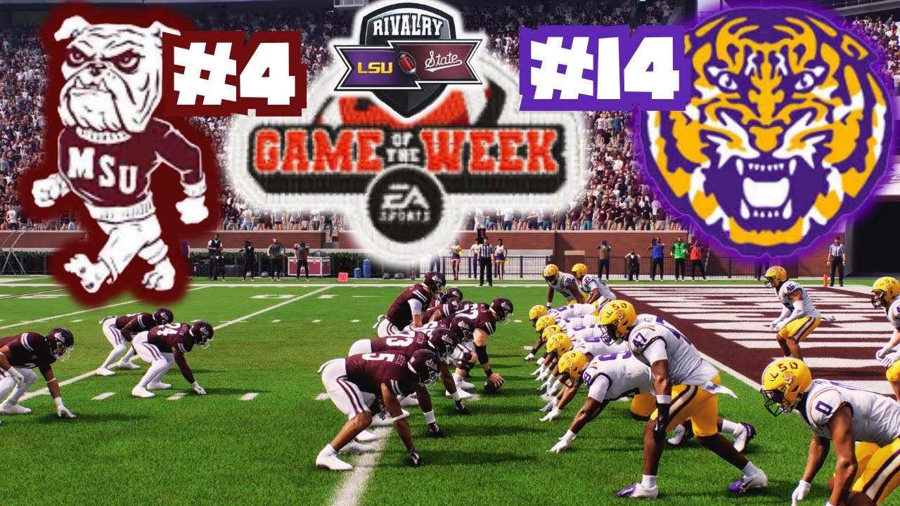 CFB 26 DYNASTY 🐶 GAME OF THE WEEK SEC SHOWDOWN VS #4 LSU‼️‼️‼️‼️ - YouTube