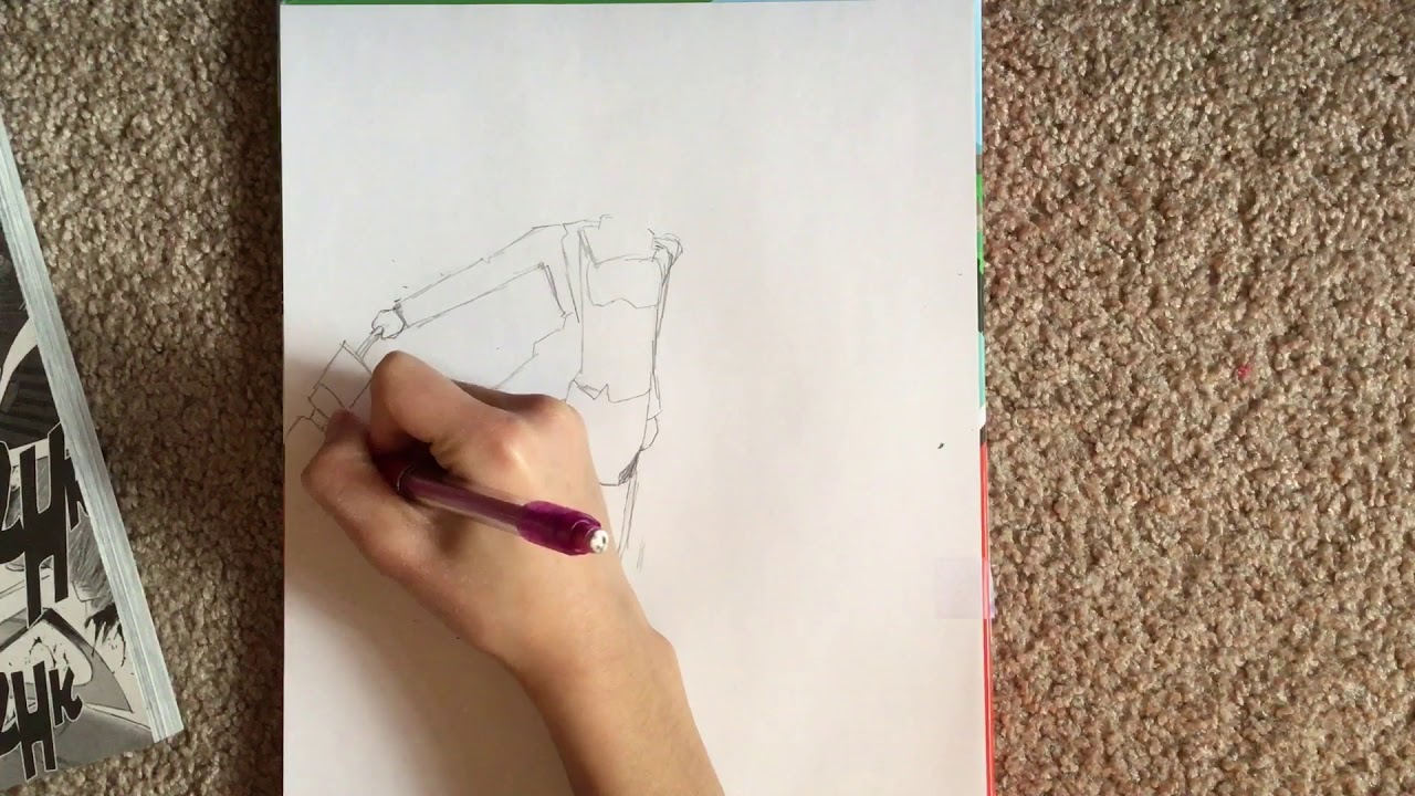 Drawing mado from Tokyo Ghoul - YouTube