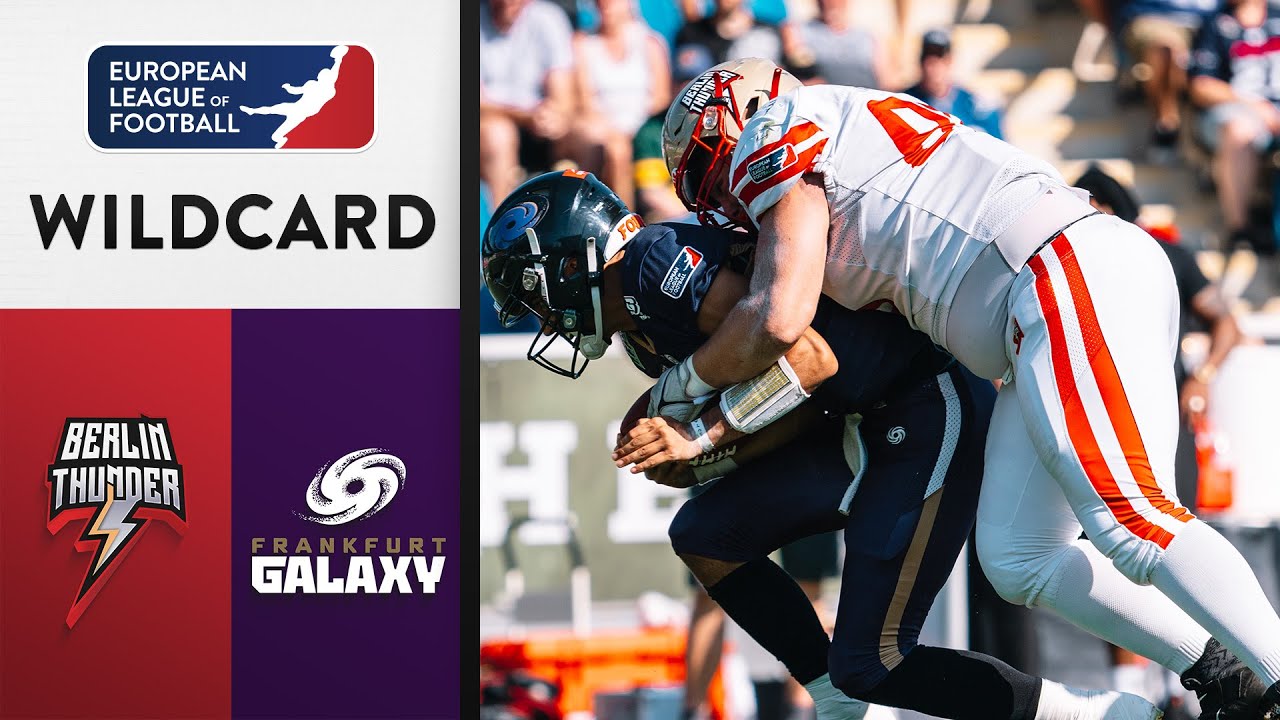 Berlin Thunder @ Frankfurt Galaxy Highlights | Wildcard Playoffs ...