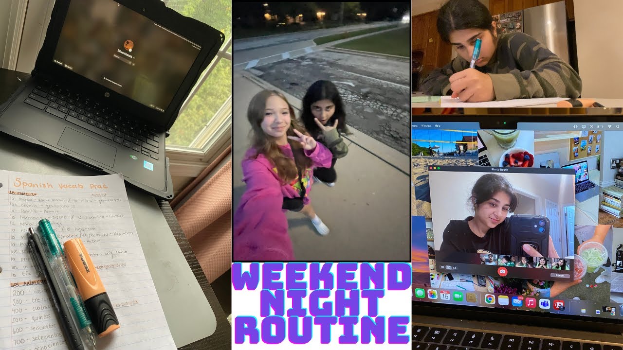 Weekend Night Routine : chill and fun - YouTube