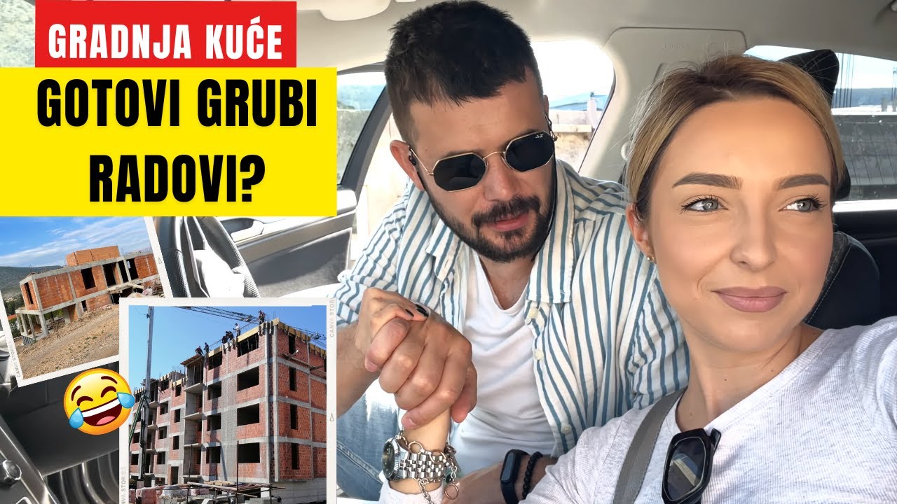 Gradnja kuće - Pt. 5 - Gotovi grubi radovi! | Napokon završen 8. sprat ...