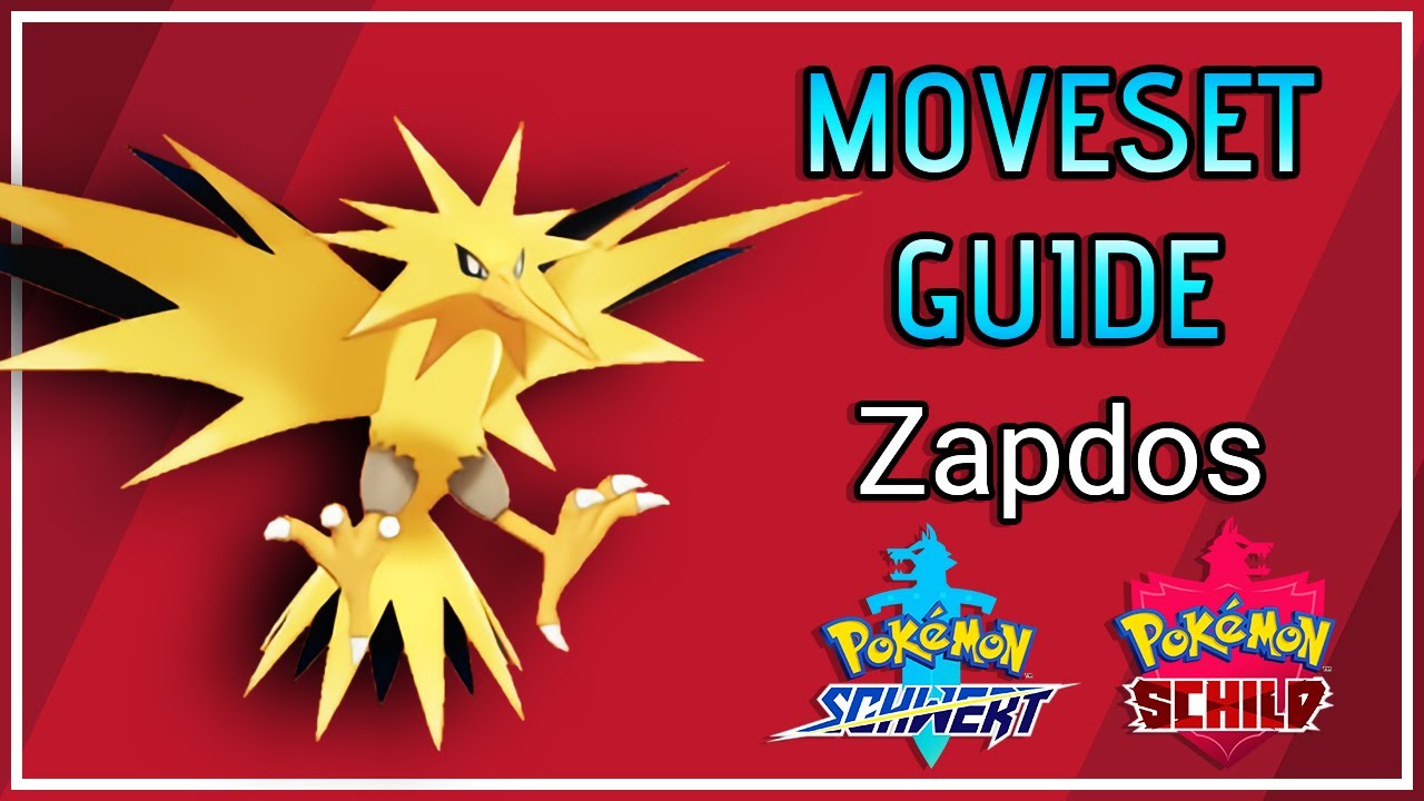 ZAPDOS Competitive Moveset Guide (VGC 2021) 🔴 Pokemon Schwert und ...