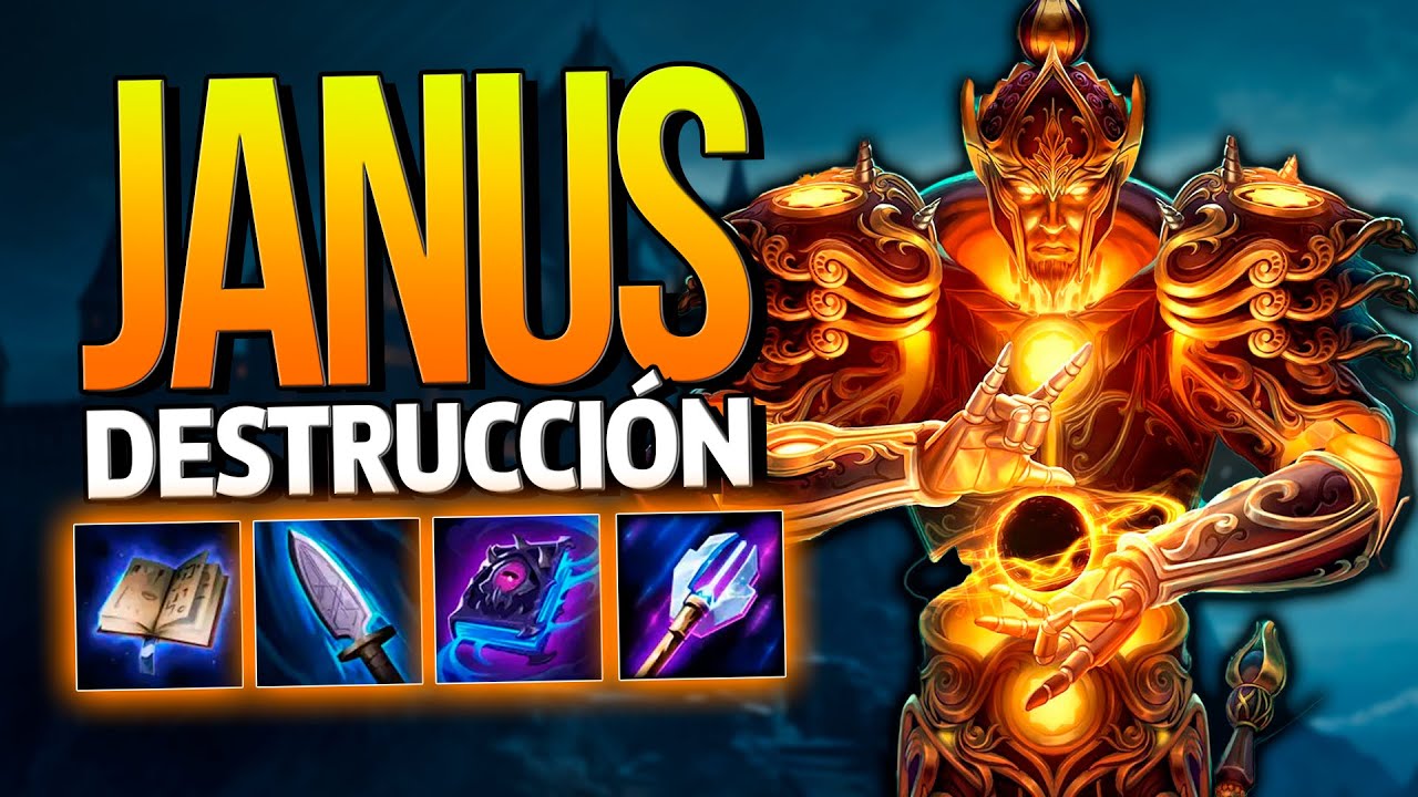 PARTIDAZA DESTRUYENDO CON JANUS - SMITE 2 en ESPAÑOL - YouTube