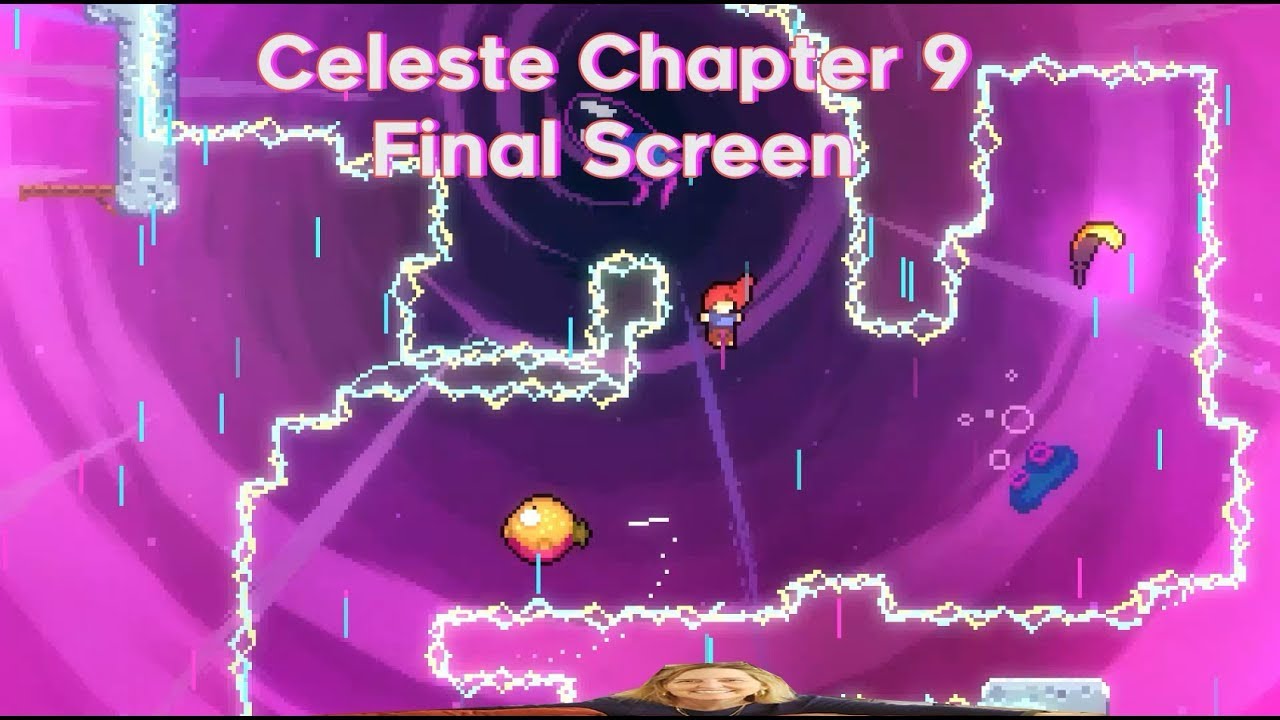 Celeste chapter 9 “Farewell” final screen and ending - YouTube