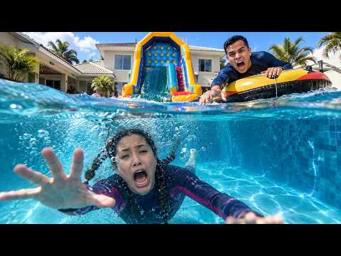 ERA SÓ PRA SER UMA FESTA NA PISCINA MAS O PIOR ACONTECEU! -- ELA SE AFOGOU