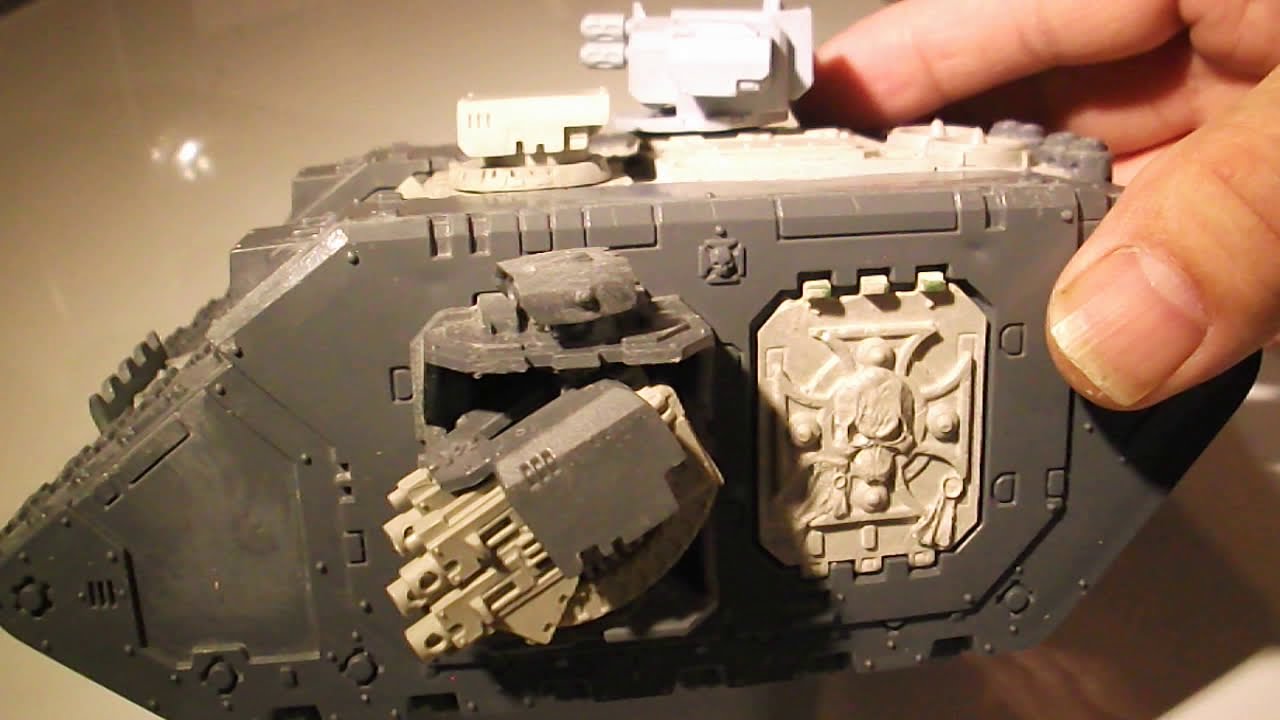 Quad Land raider fully magnetized. What it takes. DSCF0548 - YouTube