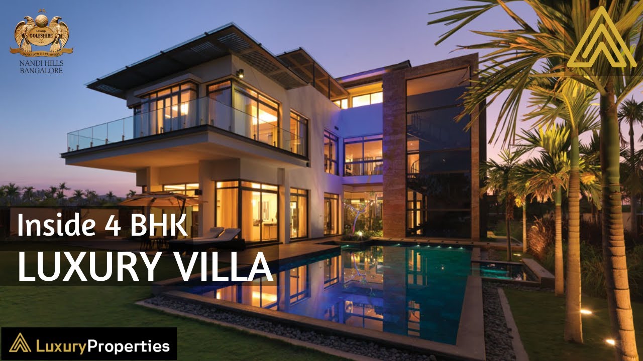 Prestige Golfshire Villas - Bird eye view - Bengaluru - YouTube