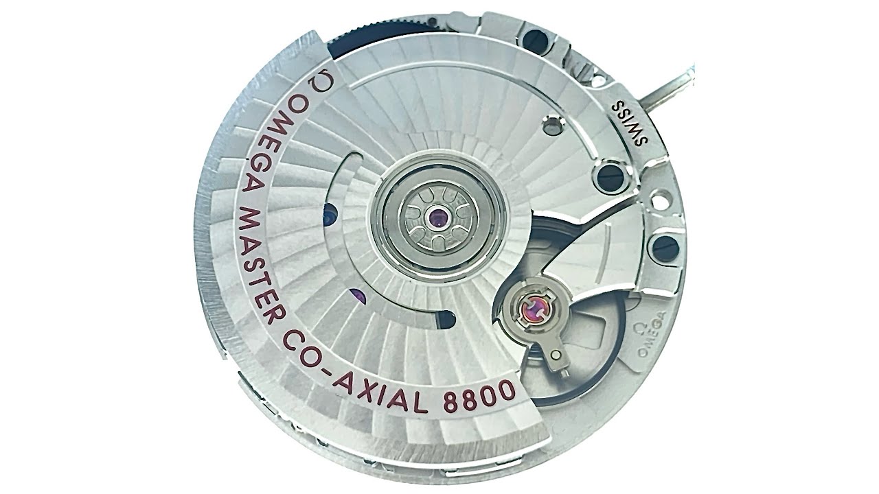 Omega Cal.8800 Disassembling - YouTube