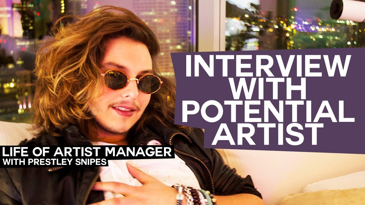 Interview with Potential Artist [Life of Artist Manager] - YouTube