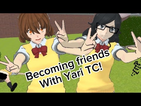 Becoming friends with Yari TC!|High school simulator 2018 - YouTube
