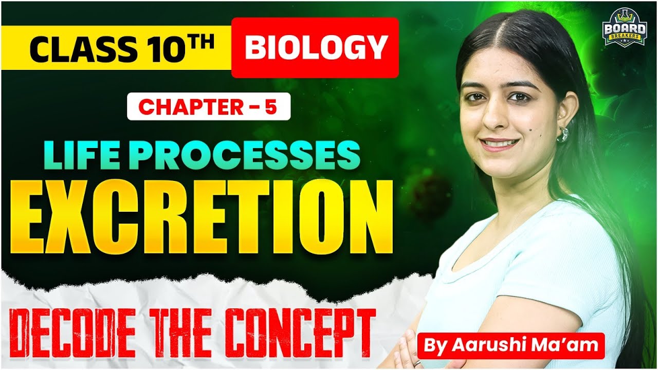 Excretion | Class 10 Life Processes | Class 10 Biology Chapter 5 | By ...