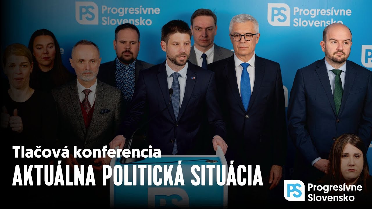 Aktuálna politická situácia | Tlačová konferencia PS, 20. február 2025 ...