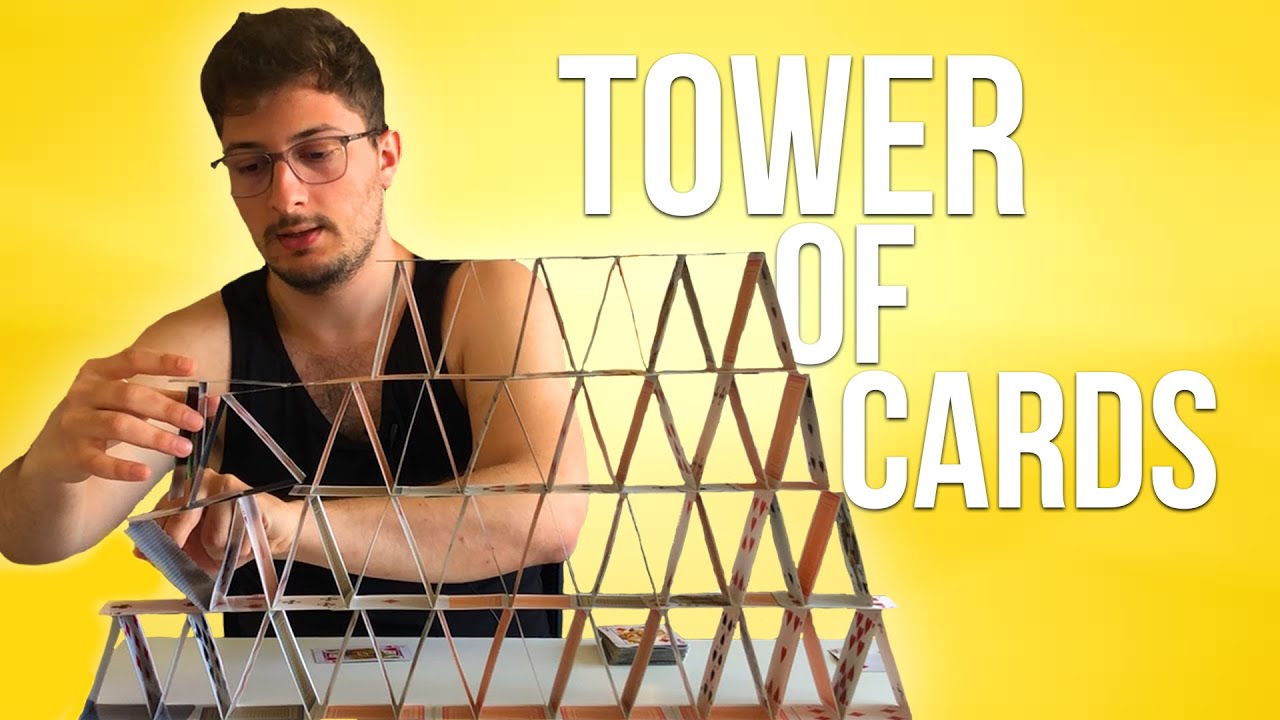 Learn How To Build A Tower Of Cards Tutorial YouTube learn-how-to-build-a-tower-of-cards-tutorial-youtube