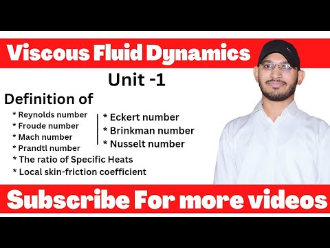 Viscous fluid dynamics | viscous fluid dynamics | Unit-1 | Msc final ...