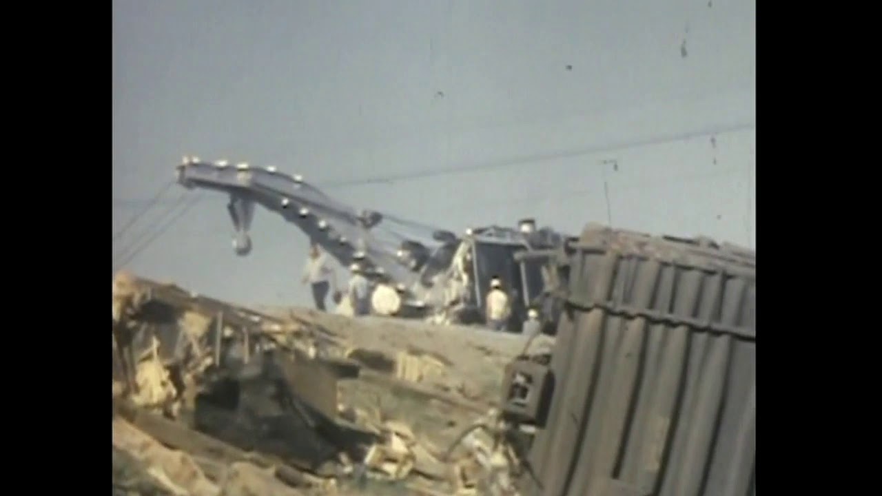 Santa Fe Ry Freight and Passenger Train Derailments circa mid 1950's ...