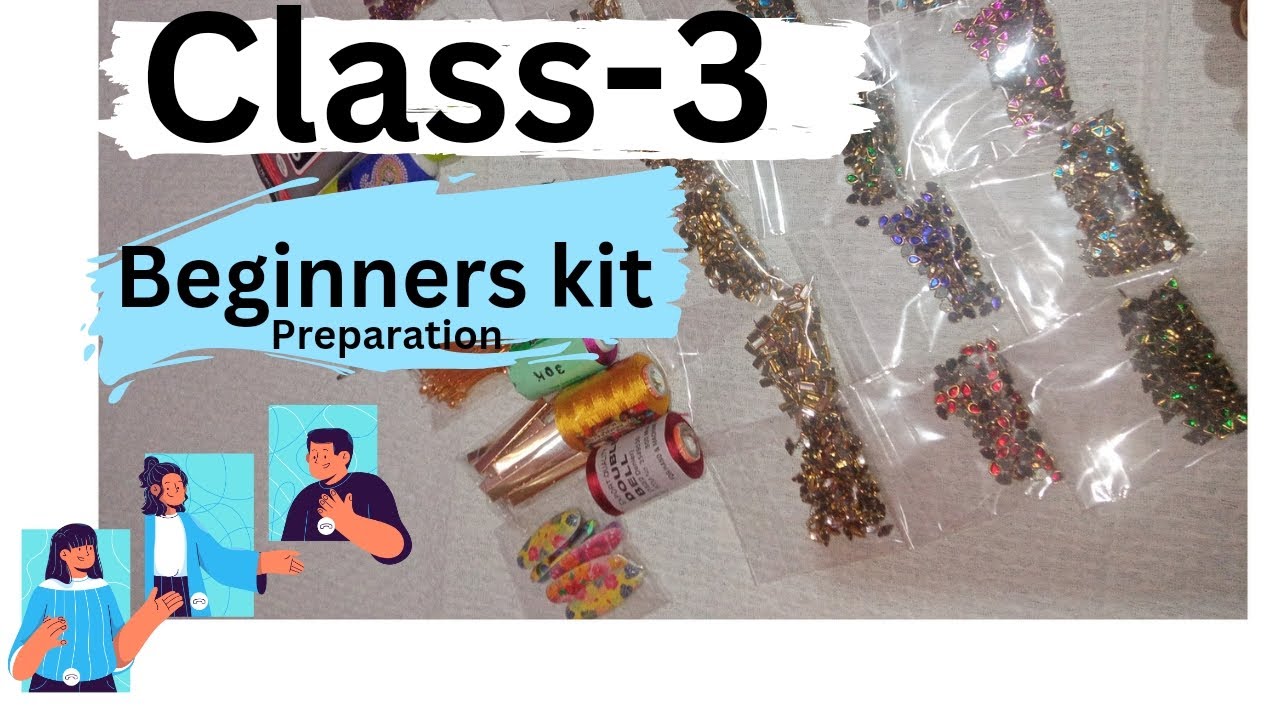 How to make beginners kit for silk thread bangles 💡🤔|Biggginer kit ...