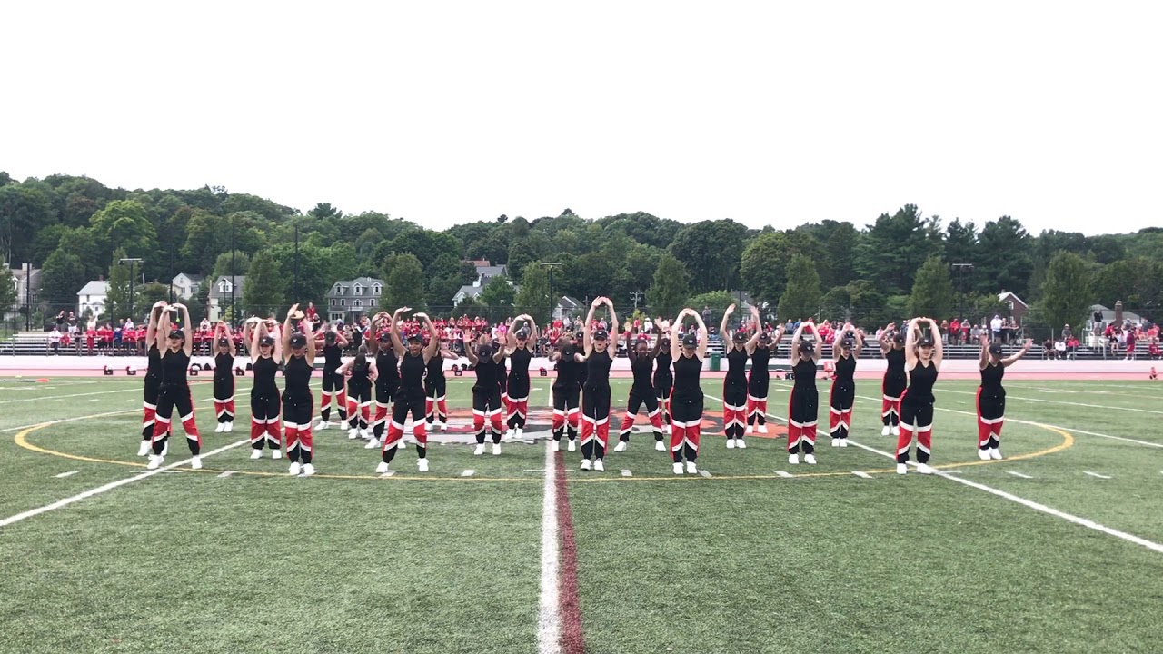 NNHS Dance Team - 1st Performance Fall 2018 - YouTube
