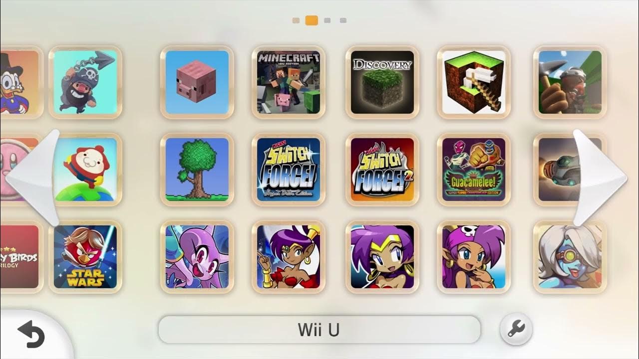 My Wii U Menu Complete - YouTube
