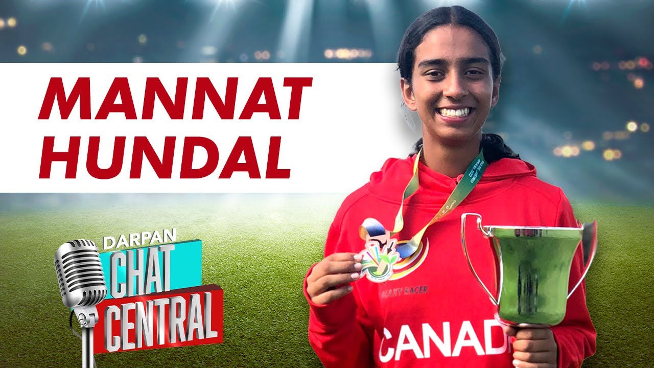 Meet Young Talented Cricketer Mannat Hundal | DARPAN Magazine - YouTube