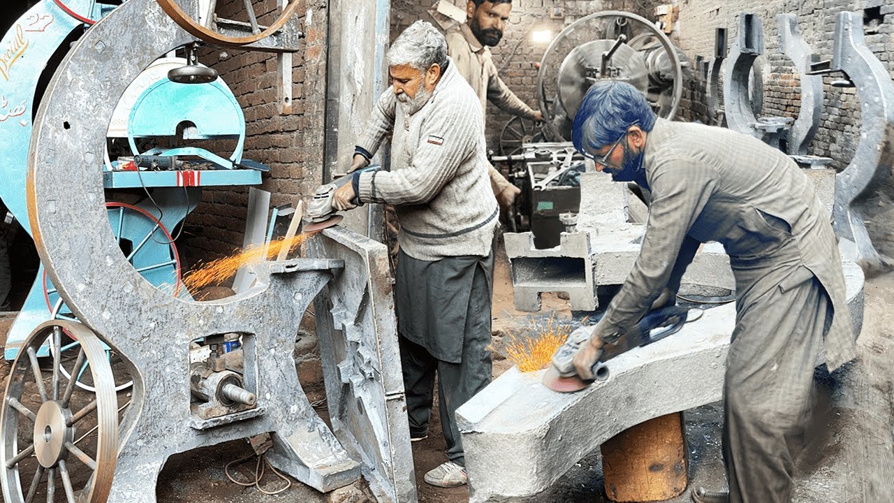 Largest Cutter Machine Making Process | How Unusal Big Cutter Machine ...