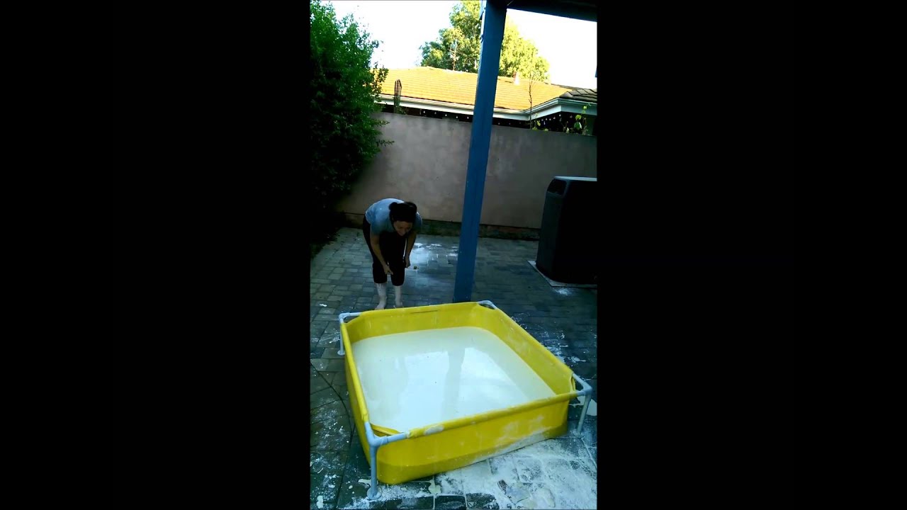 Oobleck pool !! - YouTube
