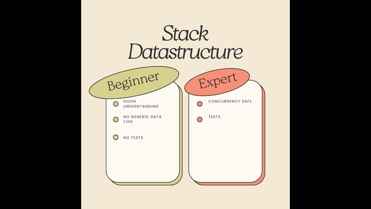 Stack Data structure in Golang Beginner | Intermediate | Expert Implementation Comparison - YouTube