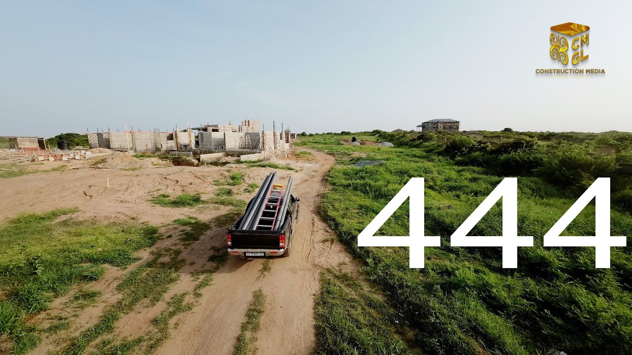 Flying on the #444 construction project site - YouTube