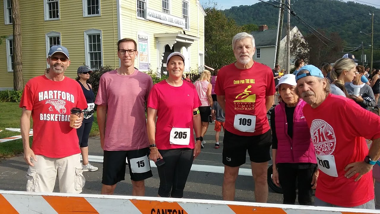 Brickyarders take on the Lobster Loop 5K - YouTube