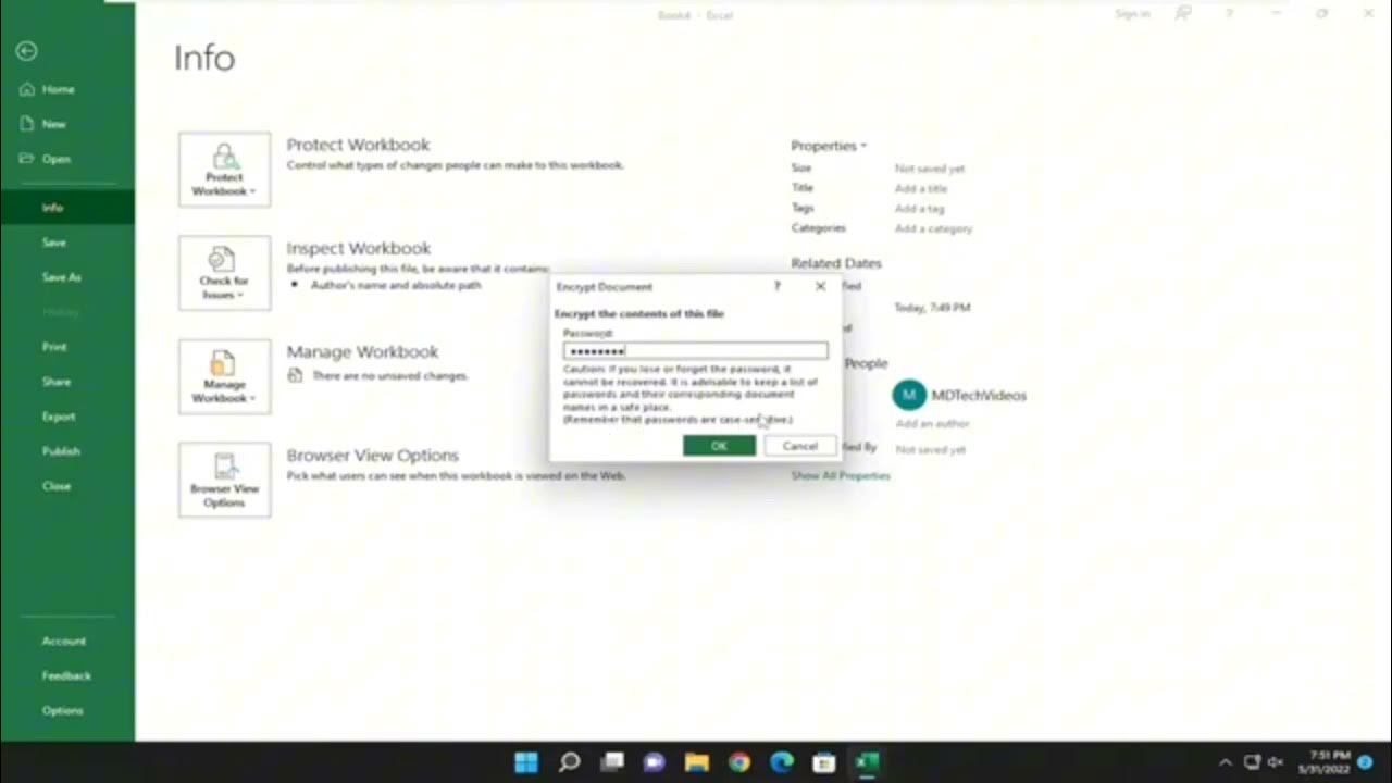 How to add password in excel file | Excel file may password kaise Daley | password in excel # ...