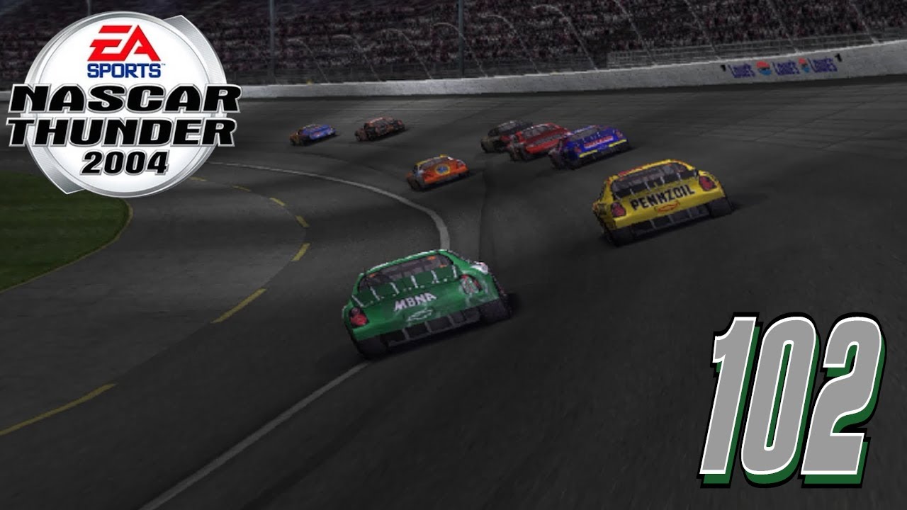 Can ANYBODY catch Junebug!? | NASCAR Thunder 2004 Career Mode Episode ...