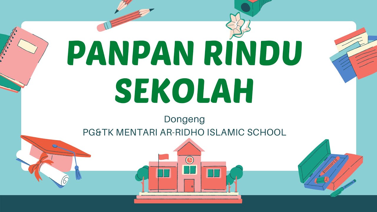 Dongeng Bersama Di MPLS PG&TK Mentari Ar-Ridho Islamic School - YouTube