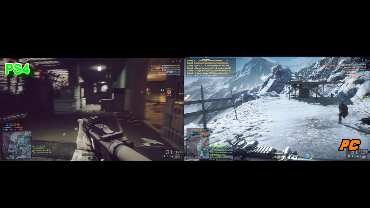 Battlefield 4 Split screen - YouTube