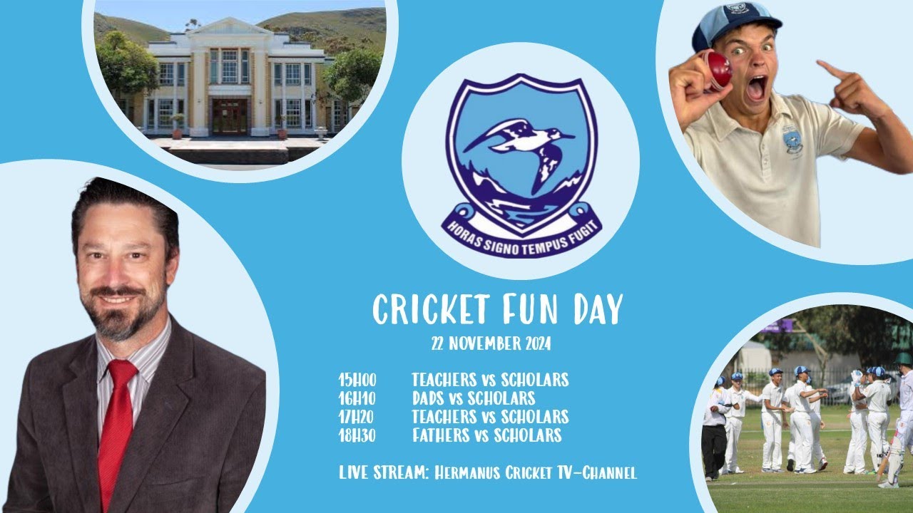 HERMANUS HIGH (Father & Son Cricket Day) - YouTube