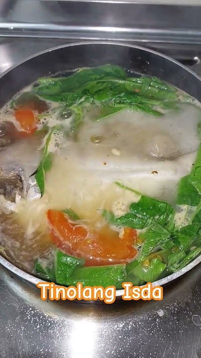 Tinolang Isda or Fish in Ginger Broth | Filipino Soup Dish - YouTube