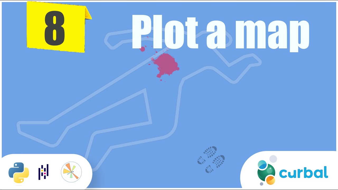 Bite 8: Plot all crimes in a map| Python crime mystery game – Curbal Bite 8: Plot all crimes in a map| Python crime mystery game – Curbal