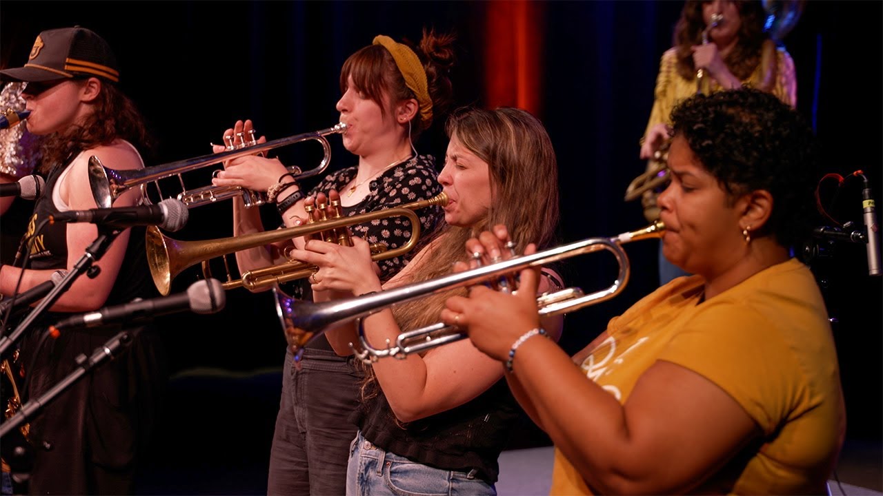 Brass Queens | Live on KUVO! - YouTube
